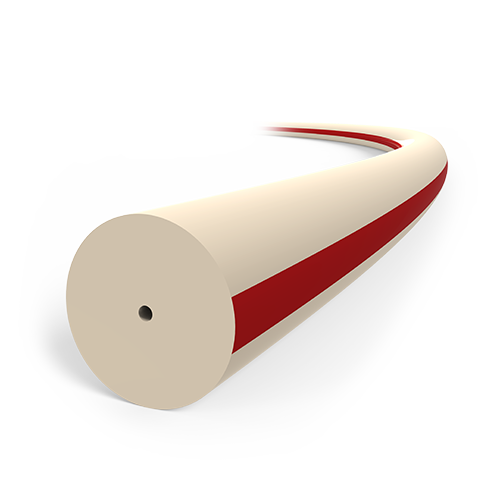 1/16" Red Striped Color-Coded PEEK Tubing (0.13mm ID) – VICI Jour