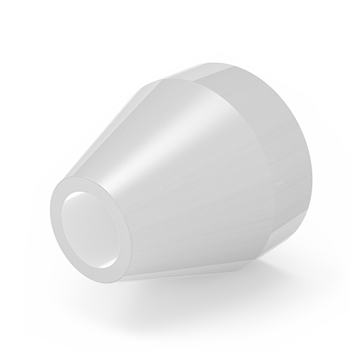 1/16" Inverted ETFE Ferrules for Flangeless 1/4-28 Connections (Pack o ...